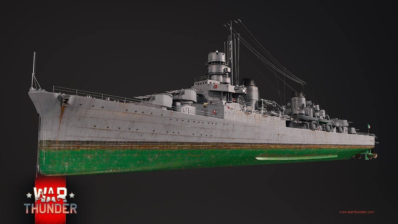 War Thunder - Upcoming Content - Attilio Regolo Capitani Romani-Class ...