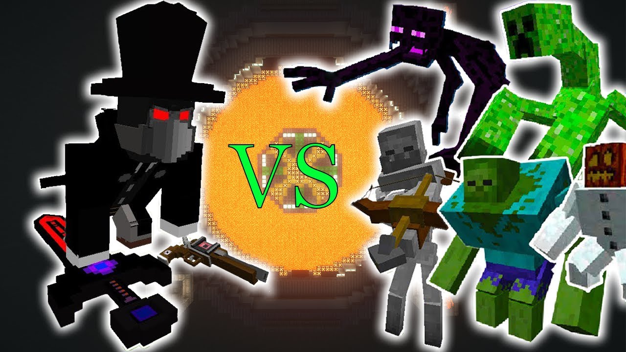 HEAD HUNTER vs MUTANT MOBS [Mob Battles] - YouTube