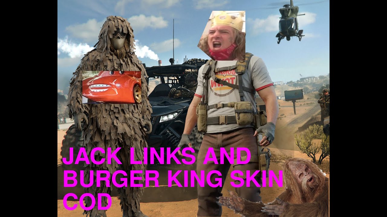Burger King and Jack Links skin COD MW2. Best two skins in COD ...