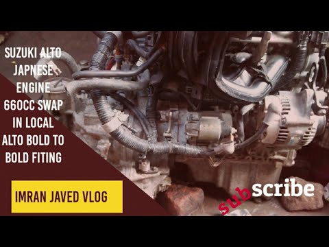 Suzuki alto japnese engine swap in local suzuki alto😉 No alteration II ...