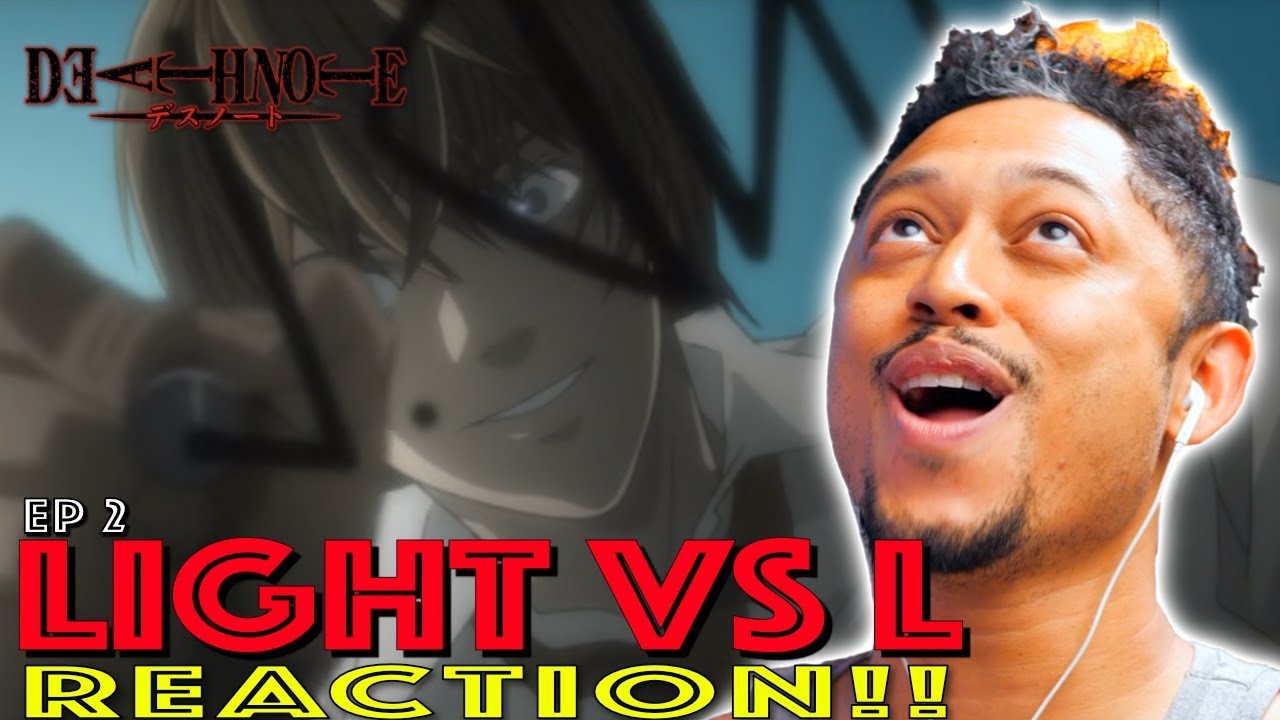 Light vs L. ! First Time Watching Death Note Episode 2 Reaction - YouTube
