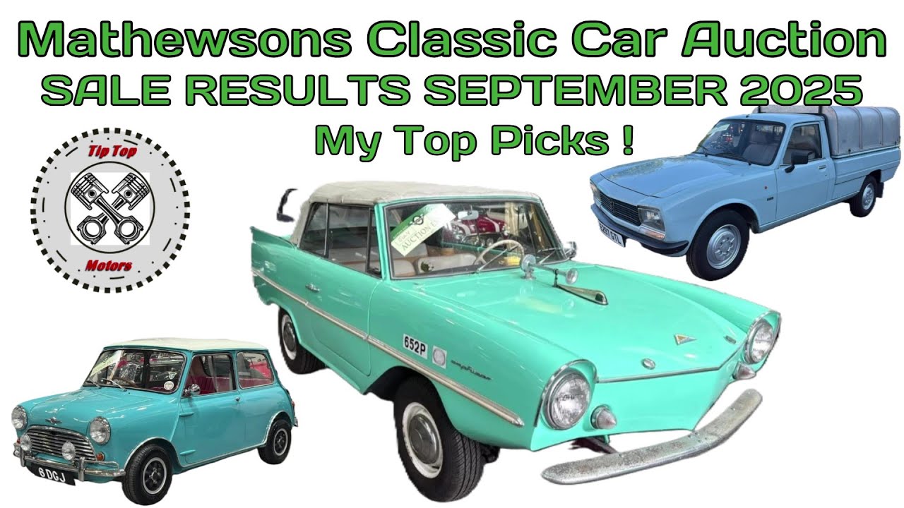 Mathewsons(Bangers & Cash)Classic Car Auction SALE RESULTS SEPTEMBER ...