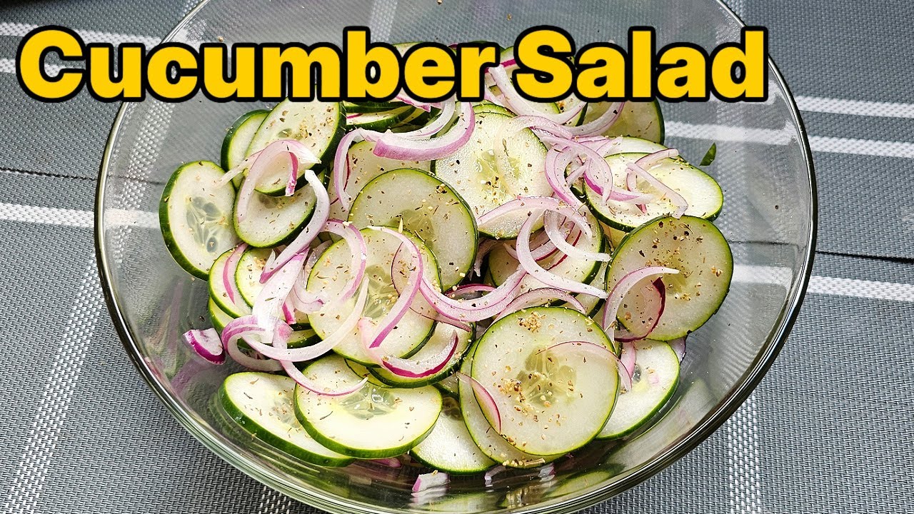 Pipino Salad Recipe | Filipino Cucumber Salad | Easy & Refreshing Side ...