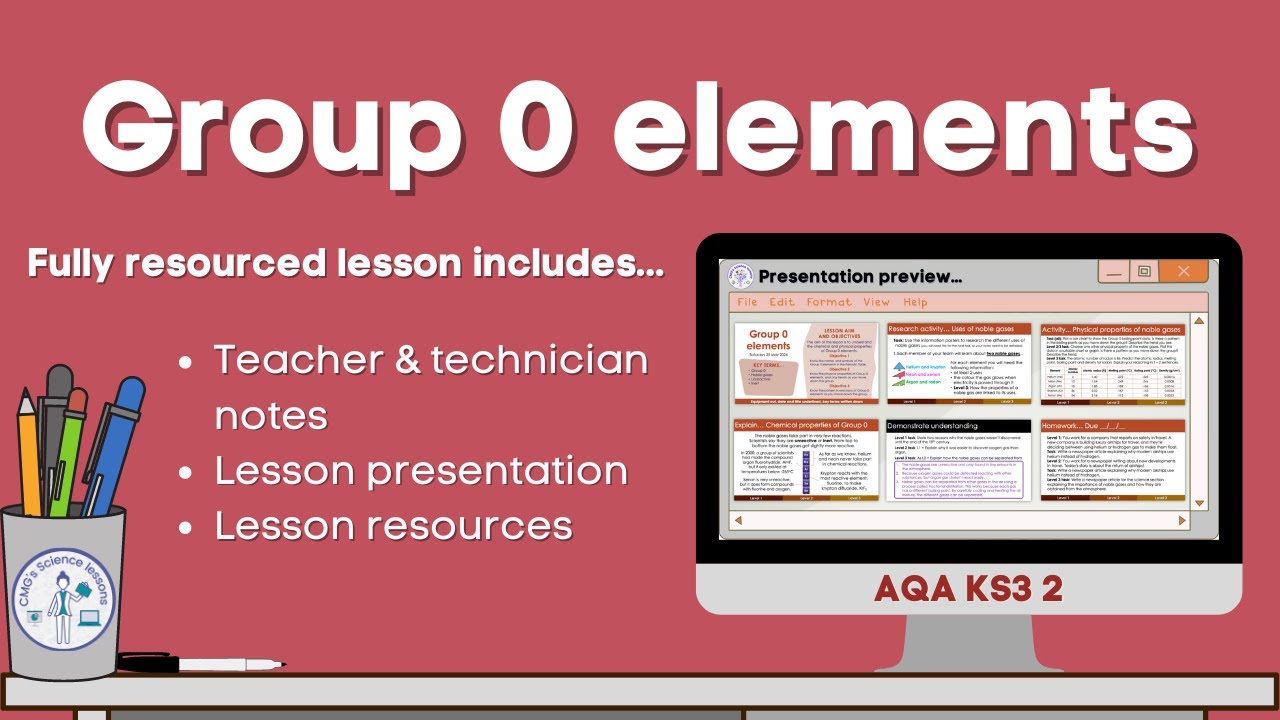 Group 0 elements Lesson preview - YouTube