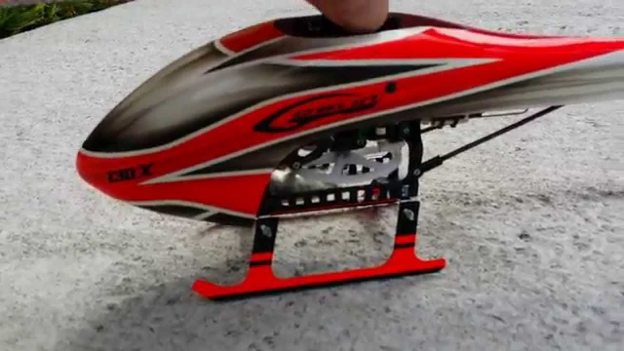 Fusuno Blade 130X Goblin Canopy - YouTube
