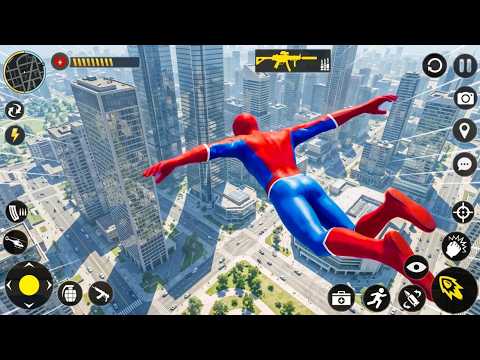 Spiderman Rope Superhero: battle for Rescue - 3D Android Game #41