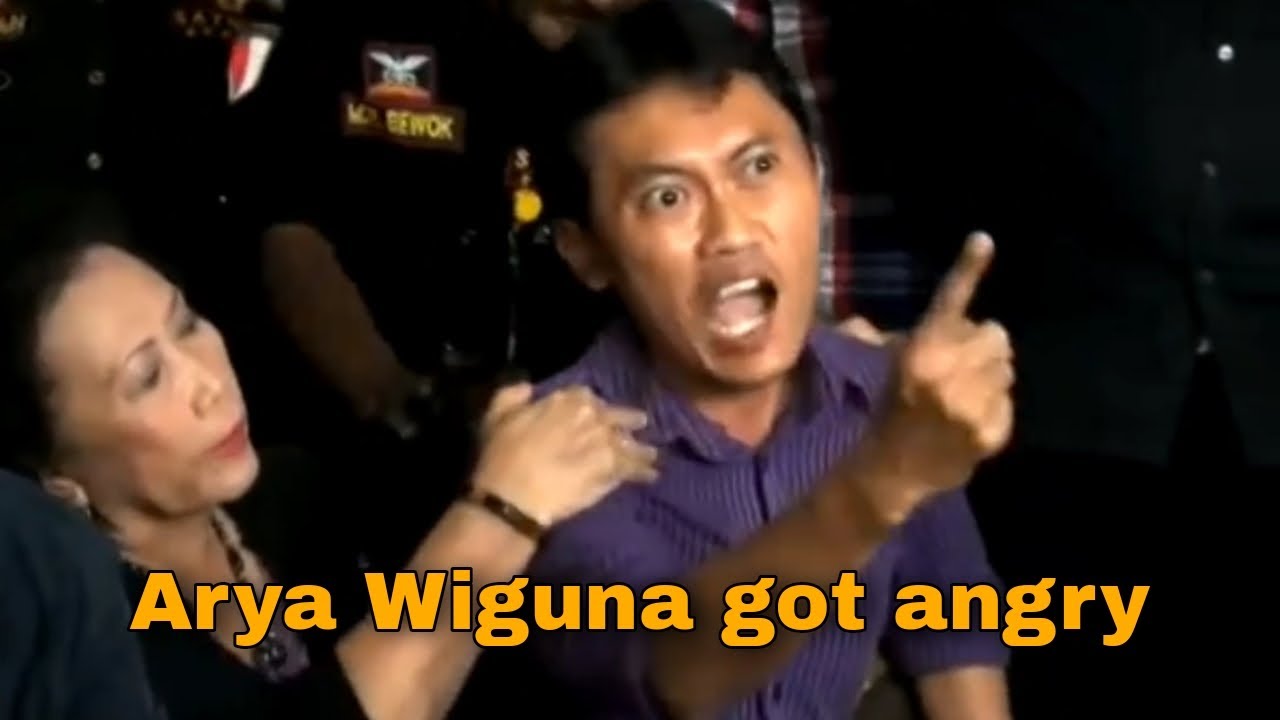 Arya Wiguna got angry meme template - YouTube