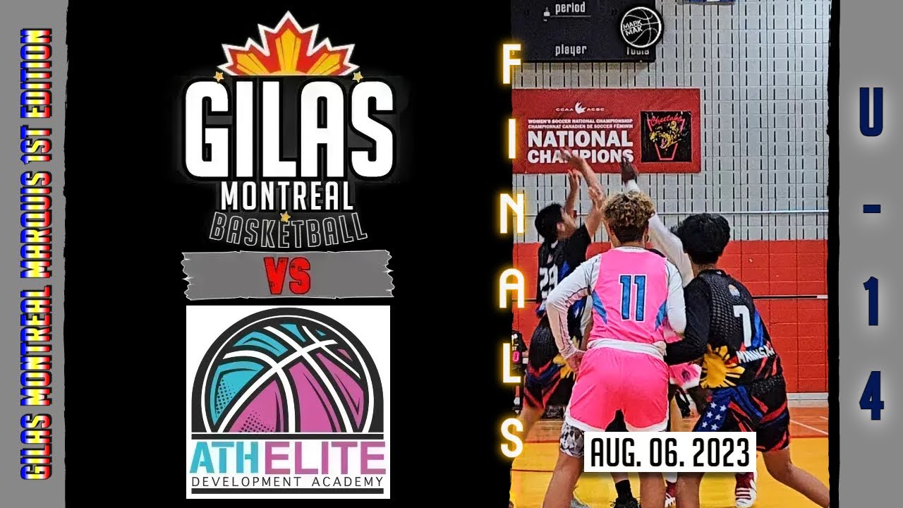 Gilas Montreal Basketball vs. AthElite (u14 finals) - YouTube