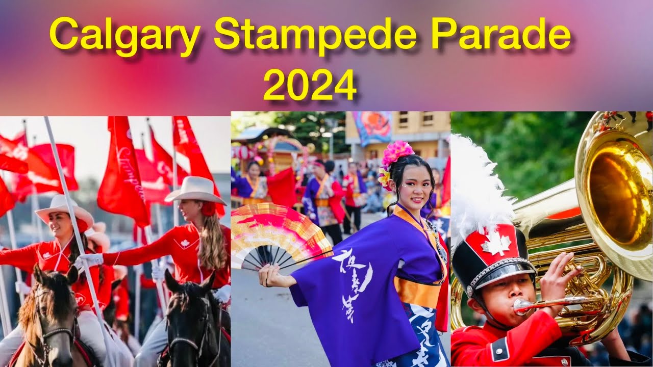 2024 Calgary Stampede Kicks Off With Parade - YouTube