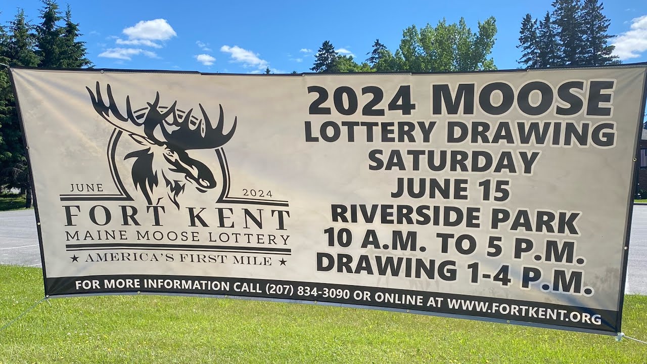 2024 Maine Moose Lottery Fort Kent, Maine - YouTube