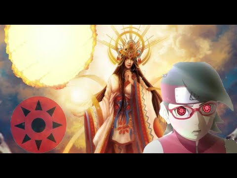 Mangenkyo Sharingan Sarada memiliki Kekuatan Dewi Matahari Amaterasu ...