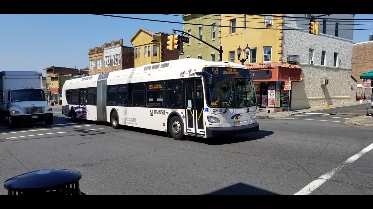 NJ Transit 156 New York via Park Ave (20863) - YouTube
