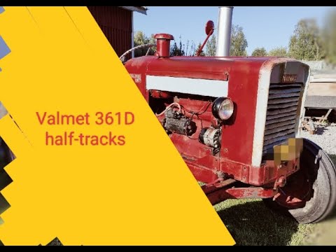 Valmet 361D and half-tracks from Nuffield | Part 1| #tractor # ...