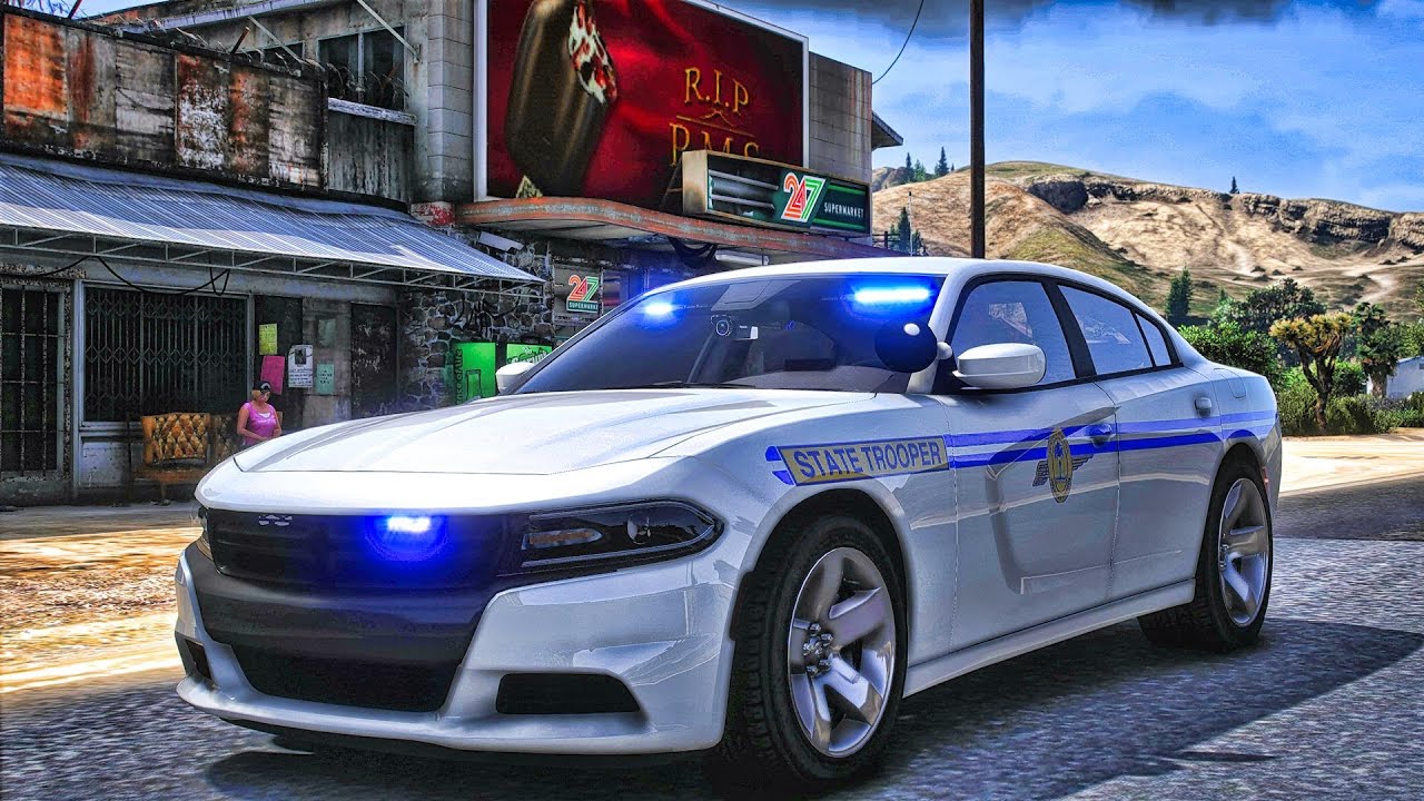 Playing GTA 5 As A POLICE OFFICER Highway Patrol| SC|| GTA 5 Lspdfr Mod ...