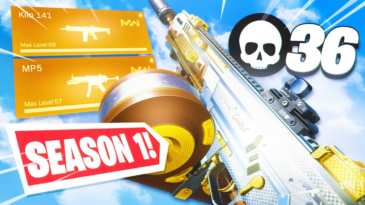 using my *OG LOADOUT* in Warzone! 😂 (Best Kilo 141 + MP5 Class Setup ...