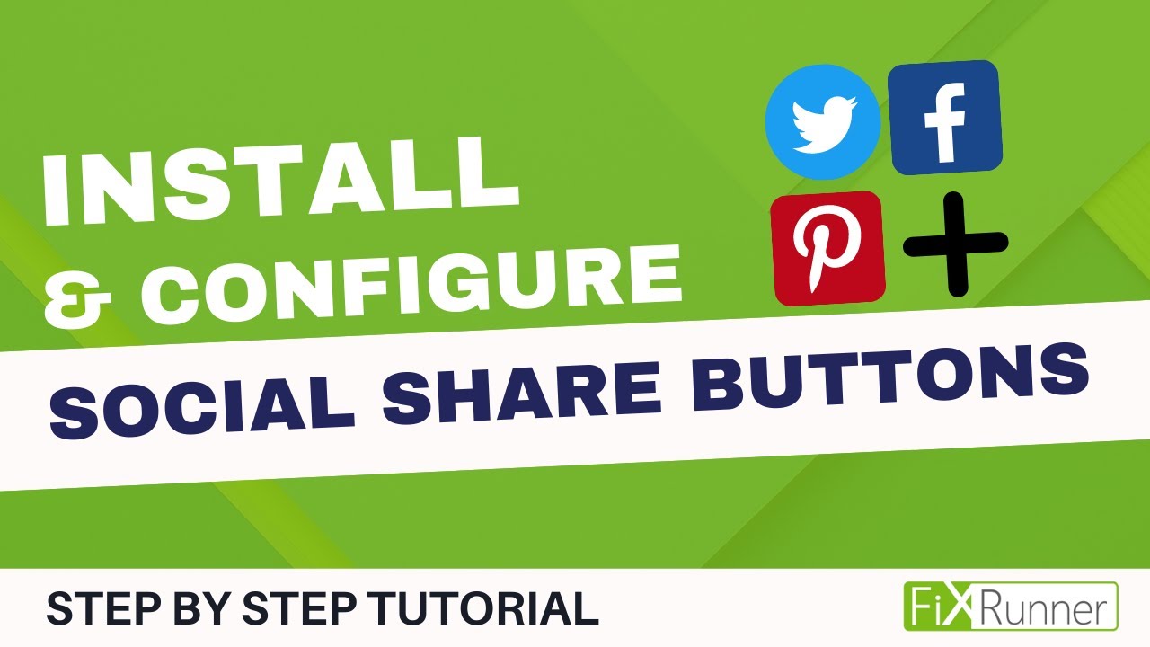 How to Install and Configure Share Buttons using AddToAny Plugin - YouTube