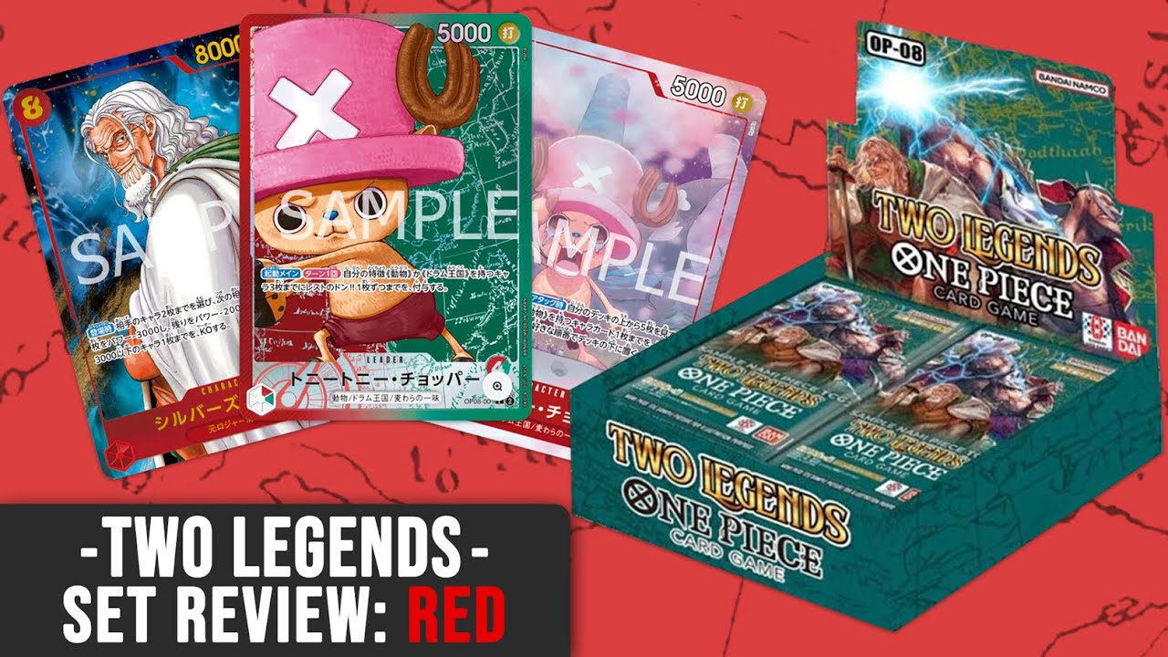 Ranking Red Cards In Set OP08 Two Legends - One Piece TCG - YouTube