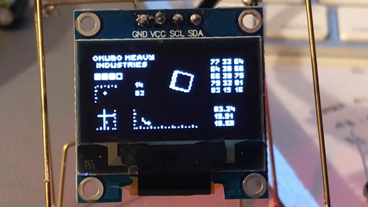 OLED test - YouTube