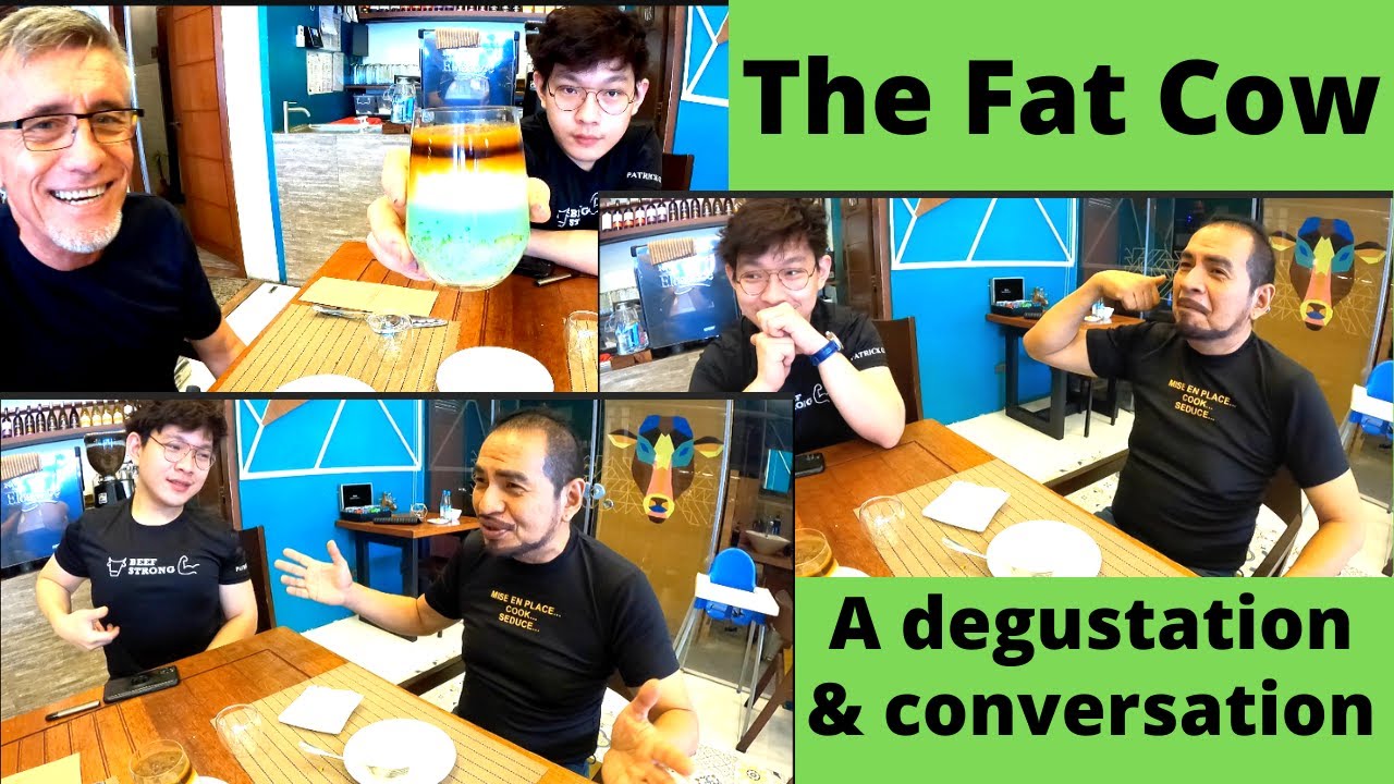 THE FAT COW - A tasting and a fascinating meal with two great chefs ...