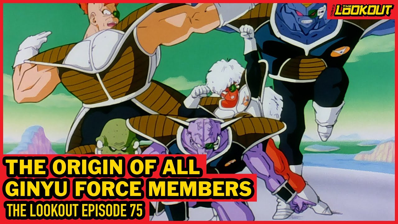 THE ORIGIN OF EACH MEMBER OF THE GINYU FORCE | THE LOOKOUT - YouTube