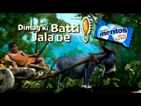 Ye hai Mentos Zindagi Evolution ad | Dimaag ki batti Jala de ad #shorts ...