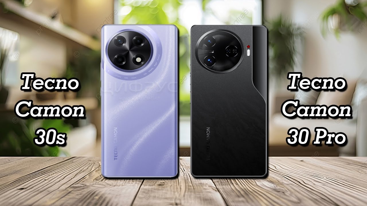 Tecno Camon 30s vs Tecno Camon 30 Pro - YouTube