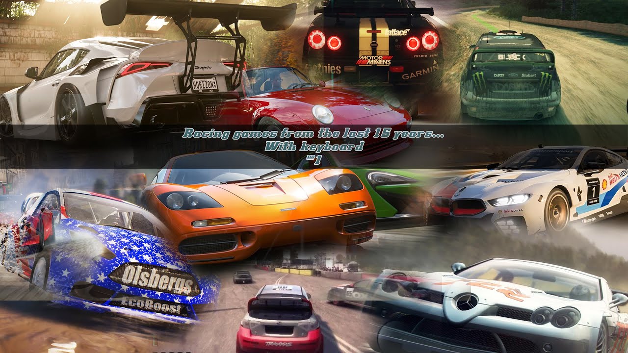 Racing games from the last 15 years… With keyboard #1 | Gameplay | PC ...