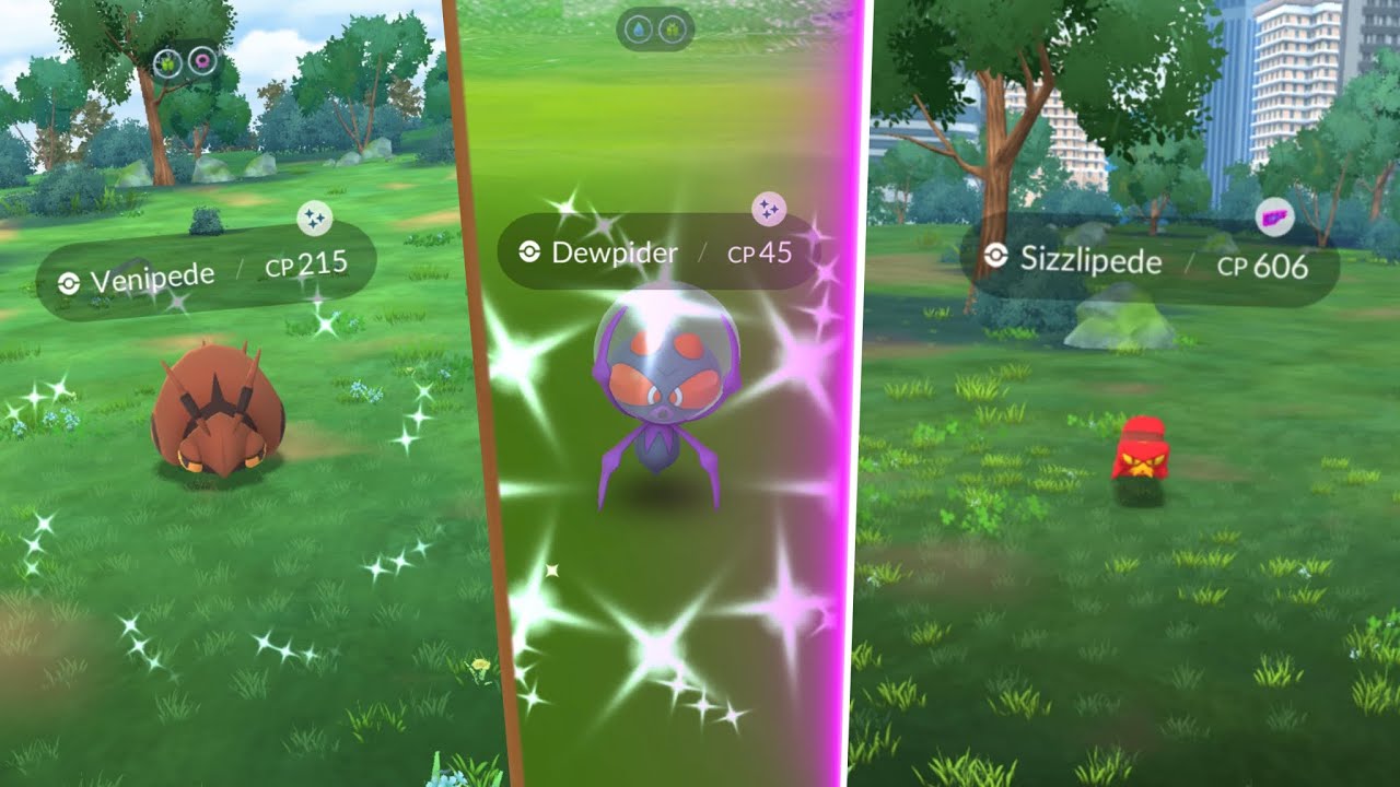 NEW BUGOUT EVENT IS FINALLY HERE! Shiny BOOSTED Venipede Spawns ...