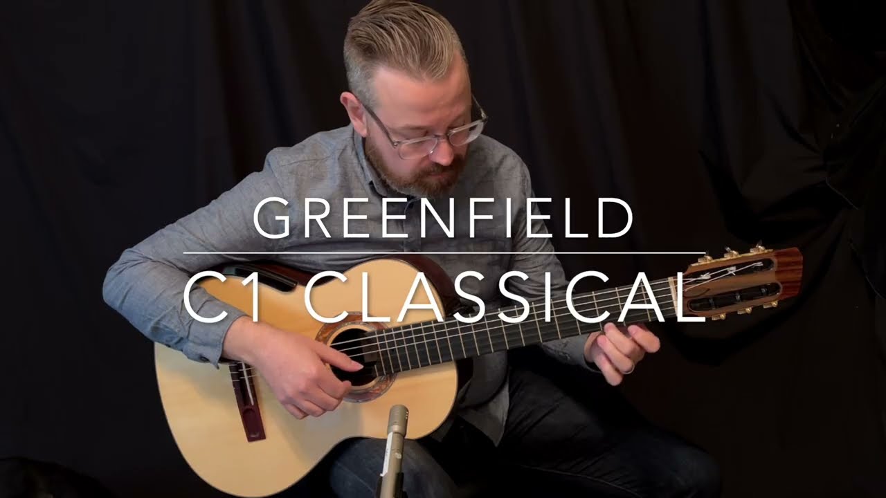 Greenfield Concert Classical Guitar by Guitar Gallery - YouTube
