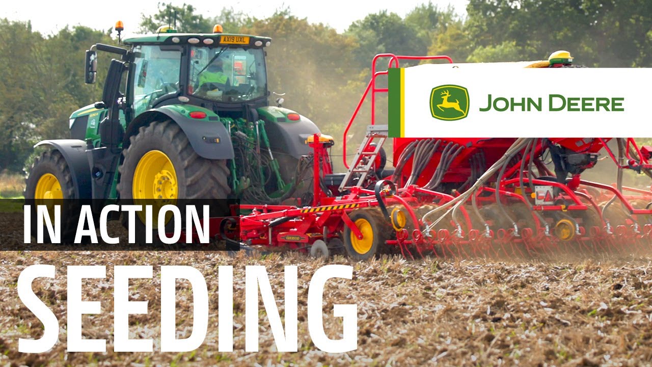 Farmers in Action: SEEDING with John Deere Precision Ag Technology in ...