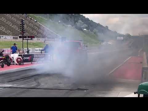 1997 OBS 7.3L Powerstroke Drag Racing - Bandimere Ford fest 2019 - YouTube