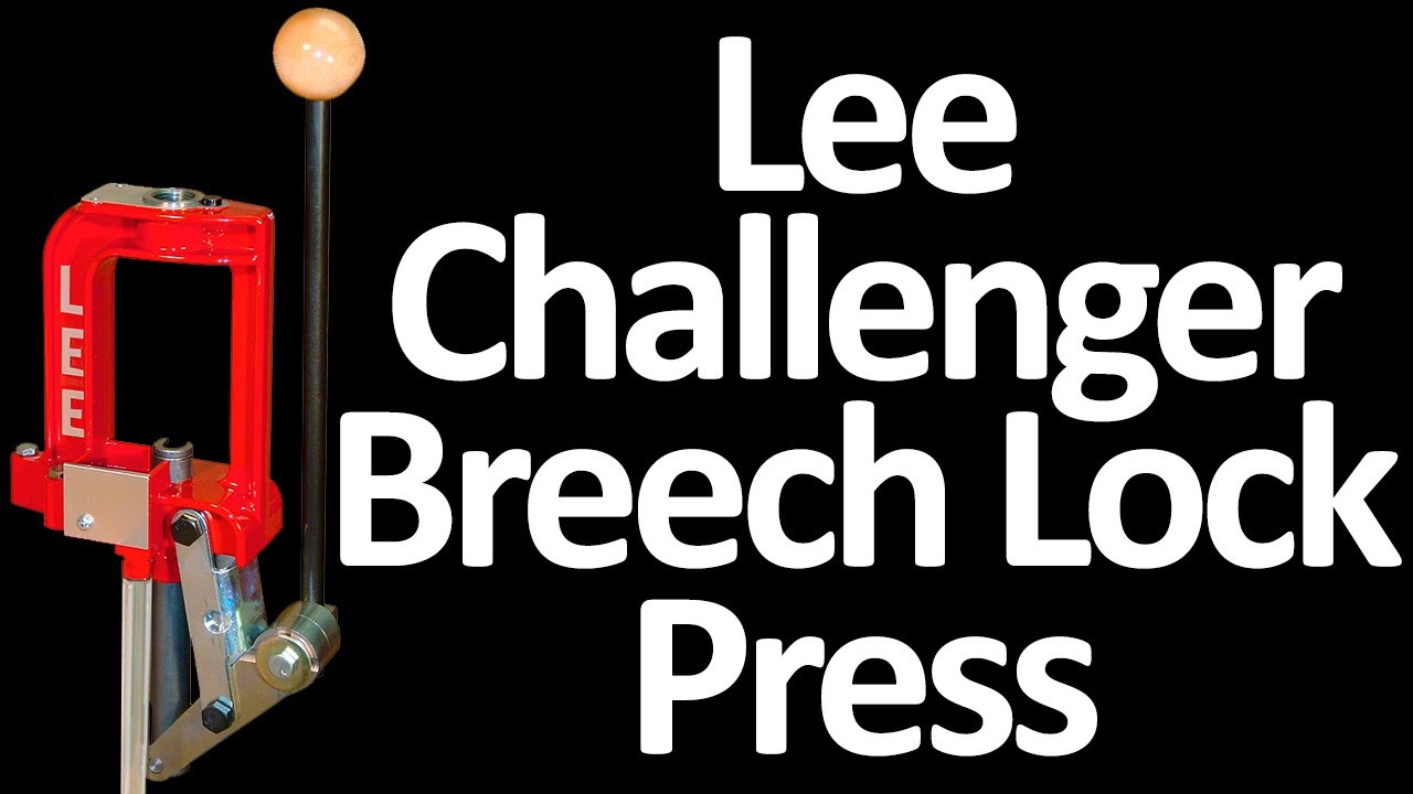 Unboxing: Lee Challenger Breech Lock Single Stage Reloading Press - YouTube