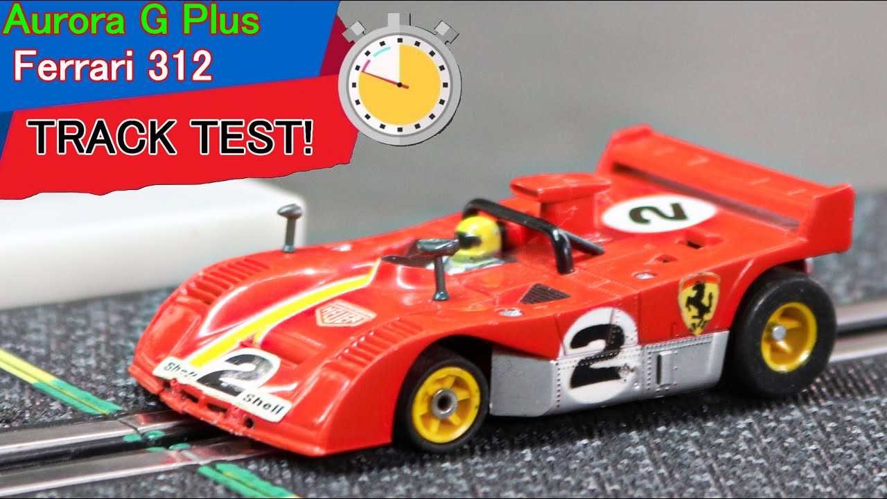 Aurora AFX Super G Plus Ferrari 312 PB Slot car TRACK TEST! - YouTube