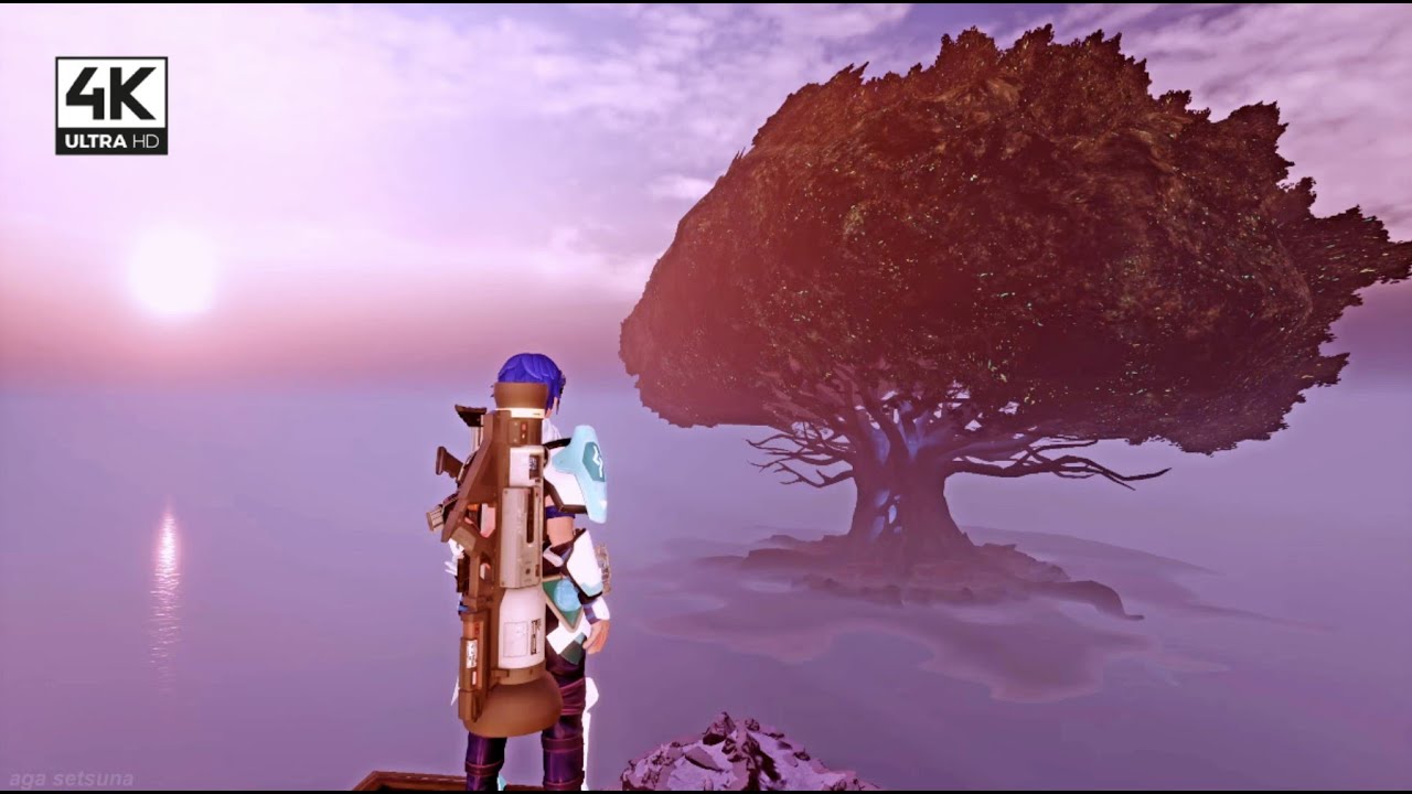 [4K/UHD] Palworld #12 Building Base House On Top of World Map Sunrise ...