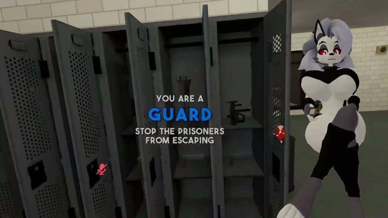 A quick round with the wrong gun in VRChat Prison Escape. - YouTube