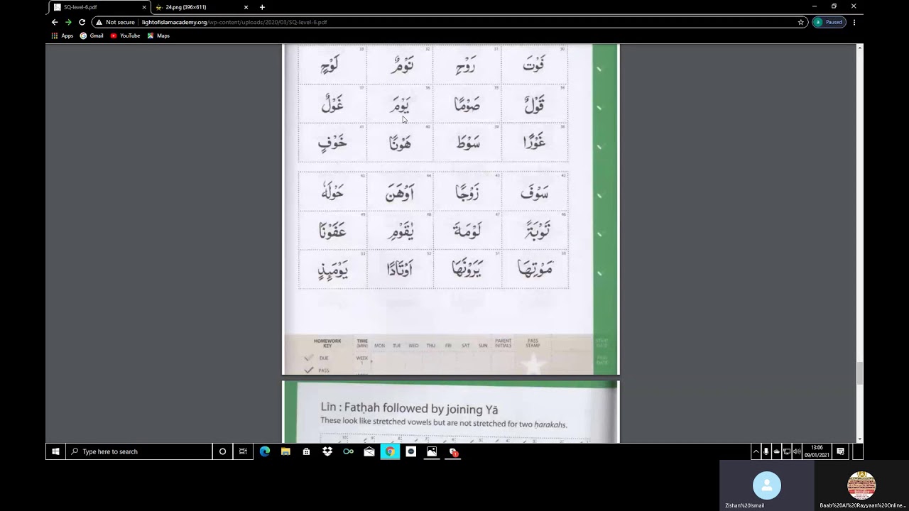 A Lesson Of Safar Qaidah - YouTube
