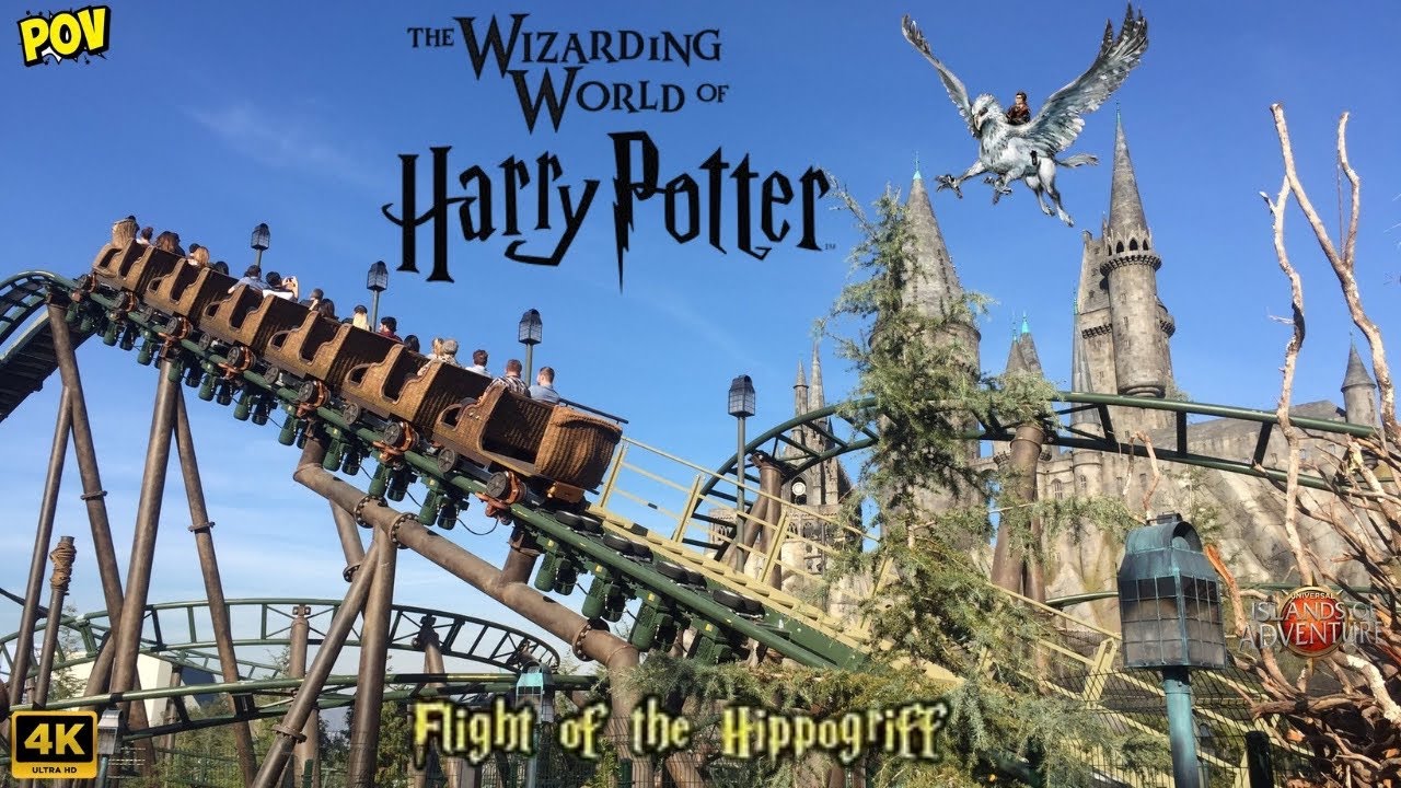 Flight of the Hippogriff – Full POV Ride Universal Orlando’s Family ...