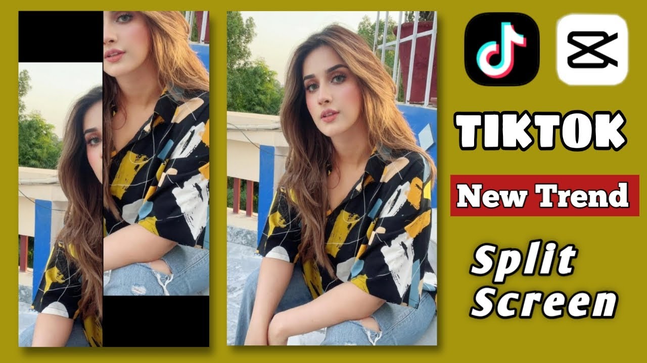 Capcut Split Screen Effect Video Editing | New trend on Tiktok | 2022 ...