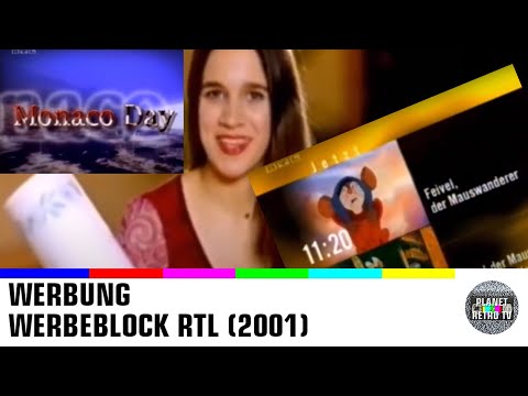 2001 | RTL Werbung 24.05.2001 Werbeblock