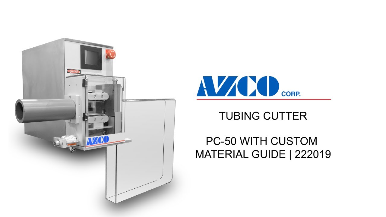 Tubing Cutter PC-50 Cuts Flexible Slit Tubing from Roll Form 222019 ...