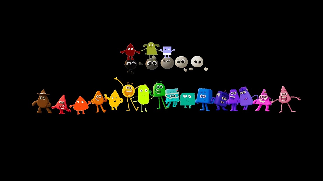 A huge Colourblocks cast - YouTube