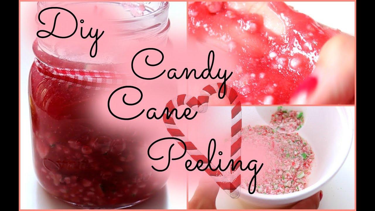 DIY Candy Cane Peeling ♥ - YouTube