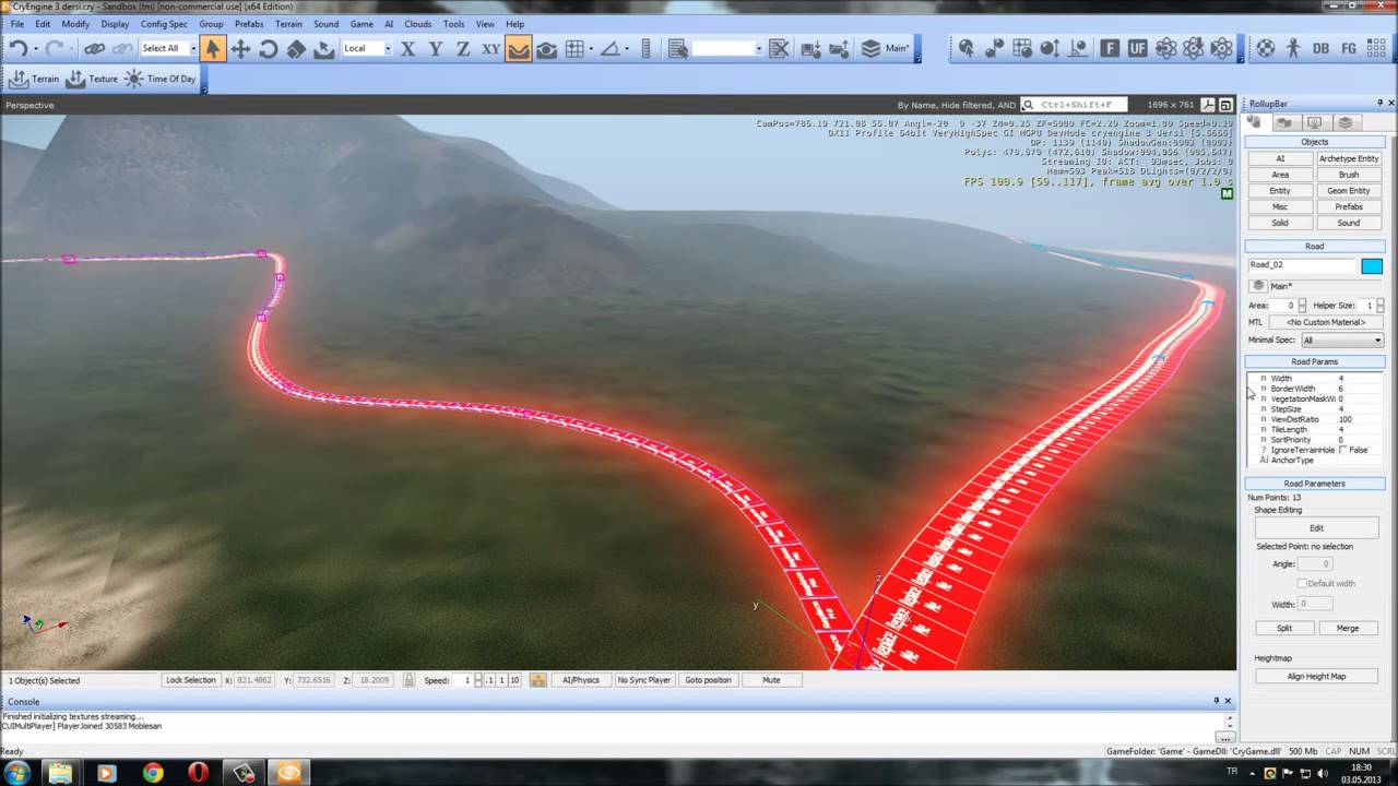 CryEngine 3 Ders 3 (Road ve River) - YouTube