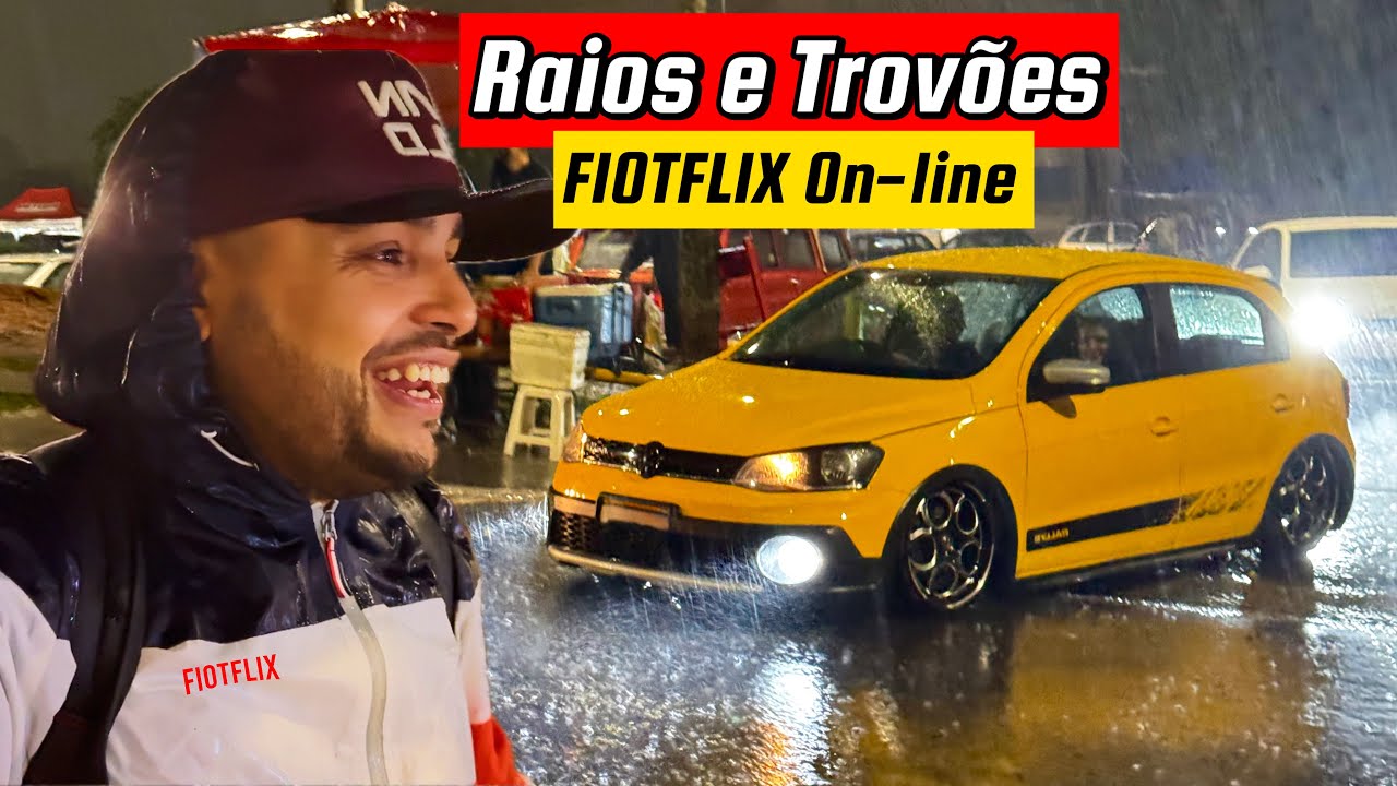 FITFLIX Online entre Raios e Trovões no Encontro de Carro Antigo - YouTube