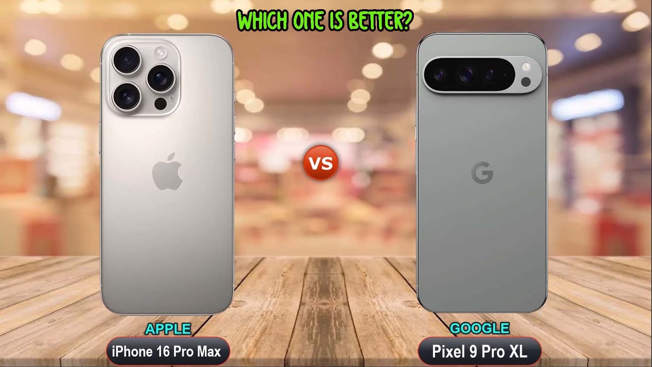 iPhone 16 Pro Max vs Google Pixel 9 Pro XL - Specifications Comparison ...