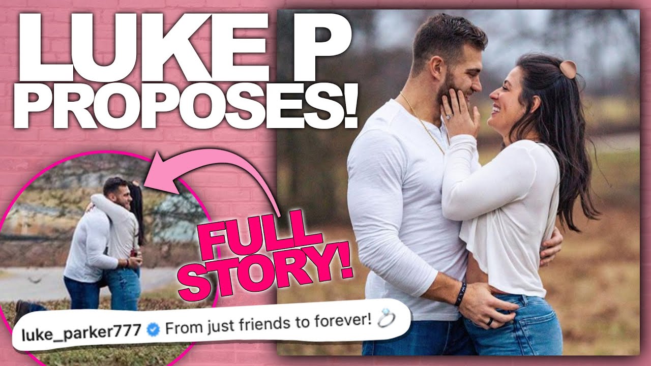 Bachelorette 'Villain' Luke P Gets Engaged! See All The Proposal Pix ...