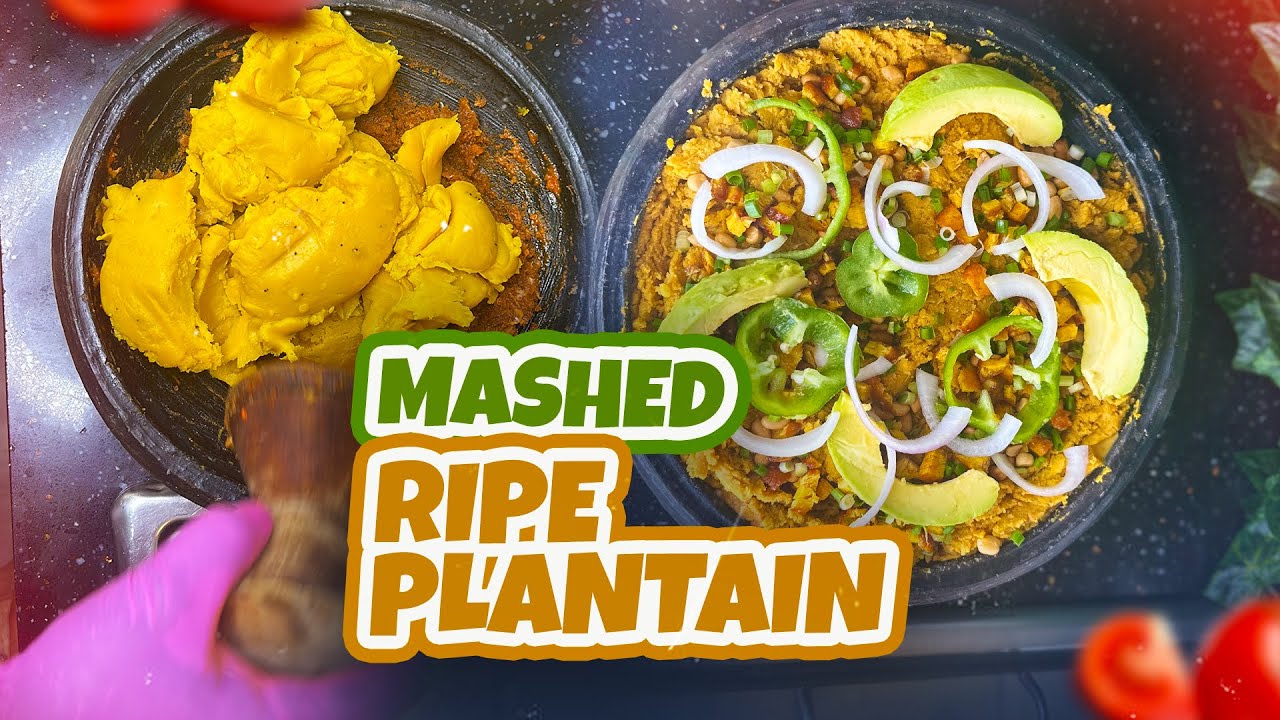 Mystery Revealed: Macoms' Best Red Plantain Mash - YouTube