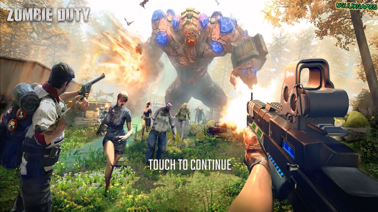 Game FPS Zombie Seru Offline - Fire Apocalypse Android - YouTube