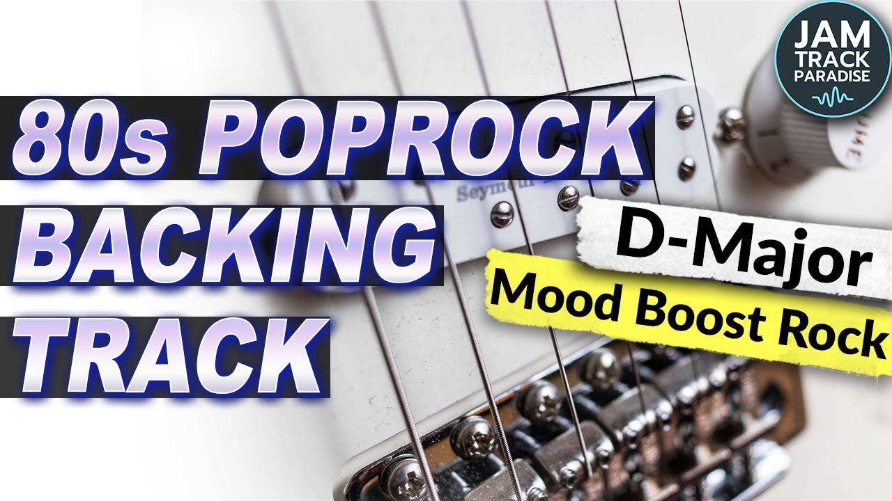 Energetic 80s Rock Banger (D Major) - 'Mood Boost Rollercoast' - YouTube