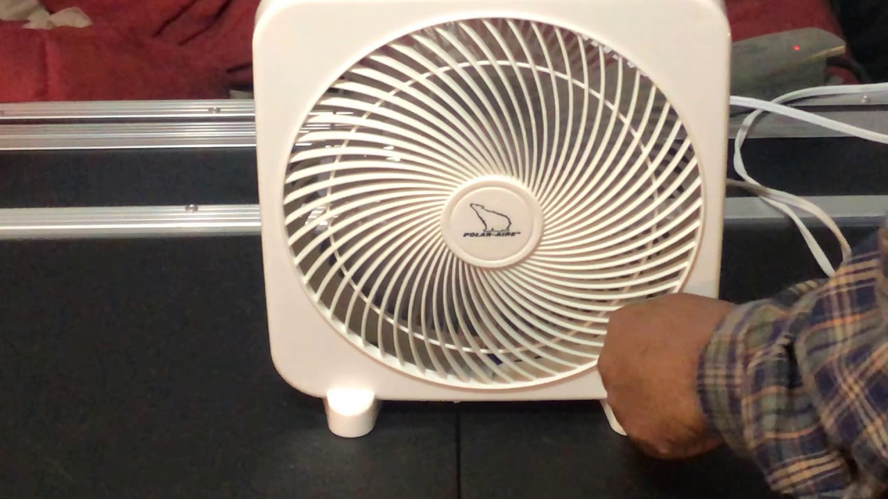 Polar aire Box Fan - YouTube